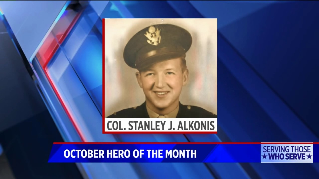 October 2019 Hero of the Month: Col. Stanley J. Alkonis - YouTube