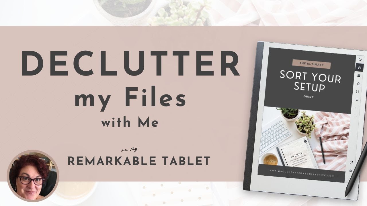 Declutter my Remarkable with Me | reMarkable 2 Tips and Tricks - YouTube