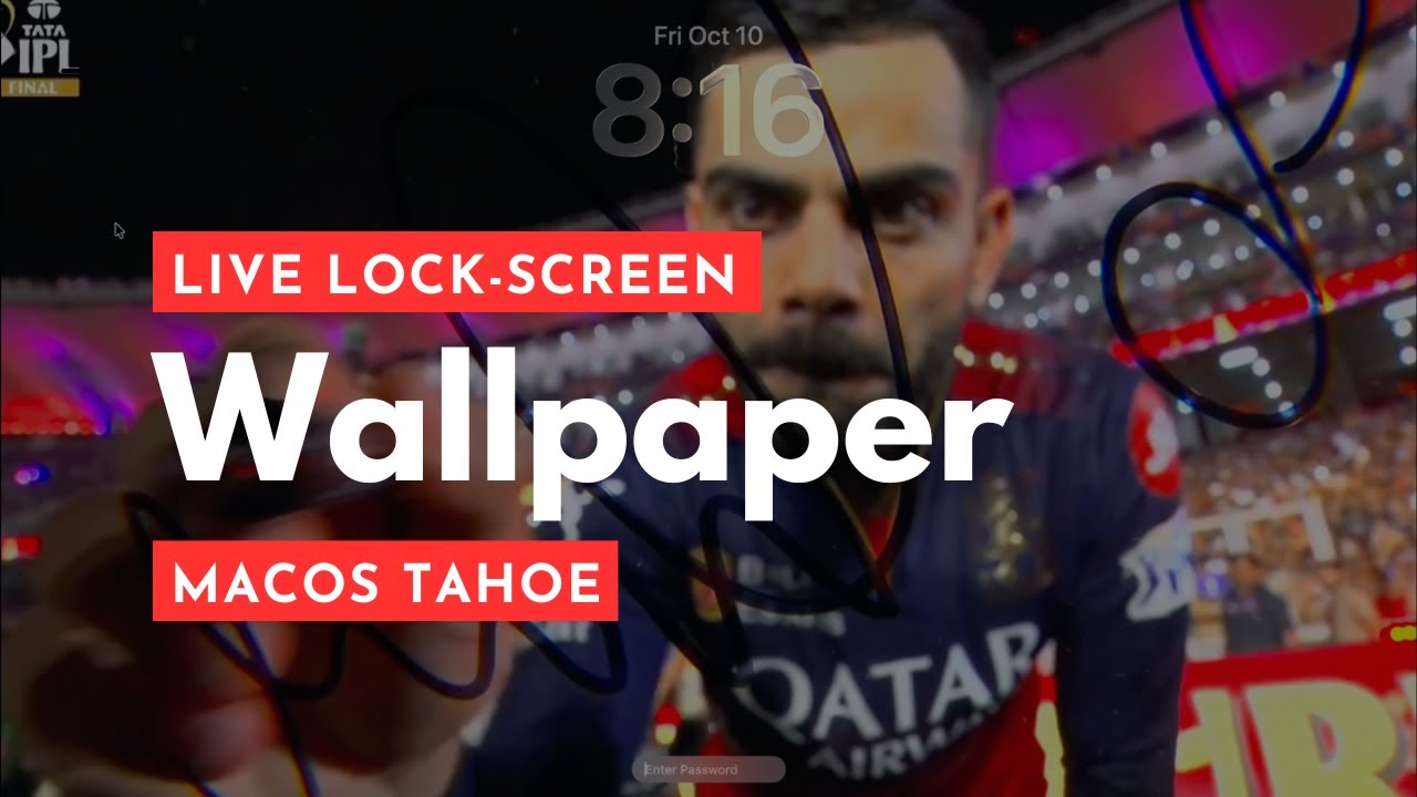 Get ANY Video as Your Live Lock Screen Wallpaper on macOS Tahoe! - YouTube
