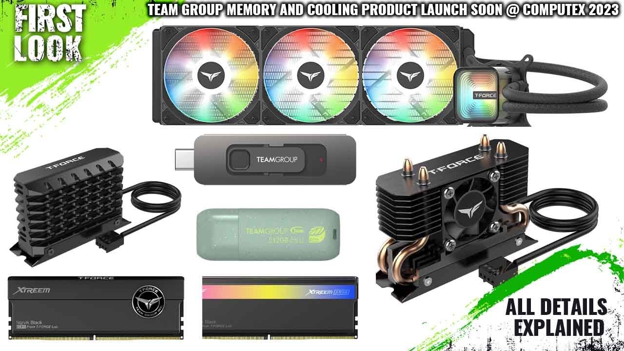 Team Group T-FORCE and T-CREATE's New Memory and Cooling Products ...