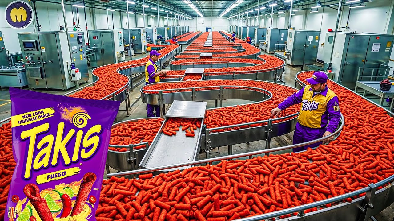 How Takis Are REALLY Made In Factory (The Spicy Truth Inside The ...