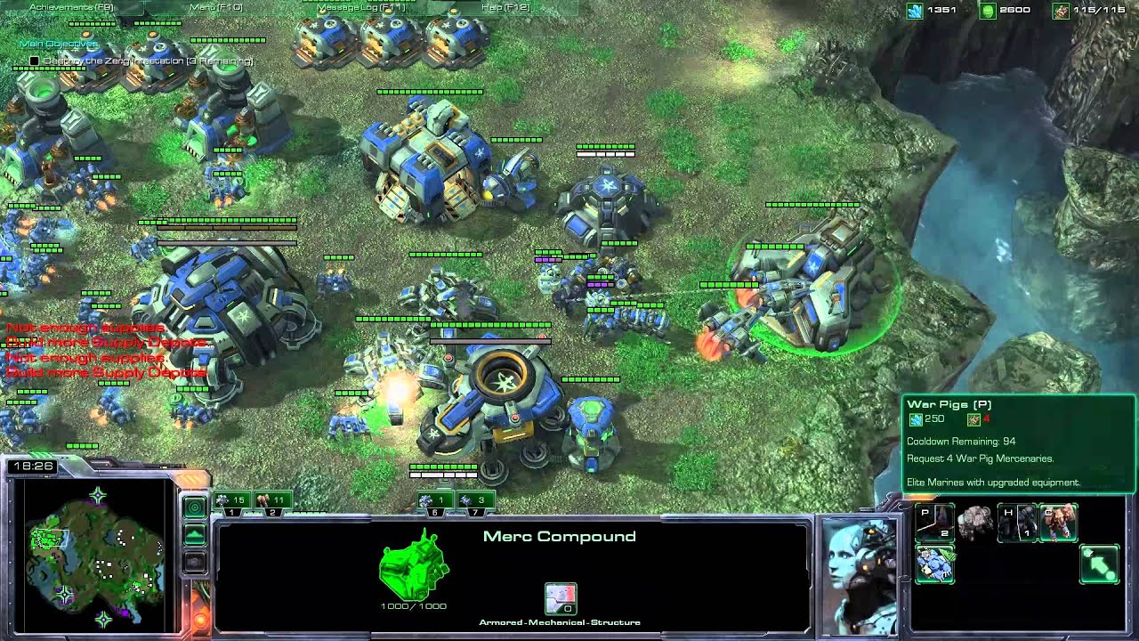 SC2 WoL Brutal: Havens Fall - YouTube