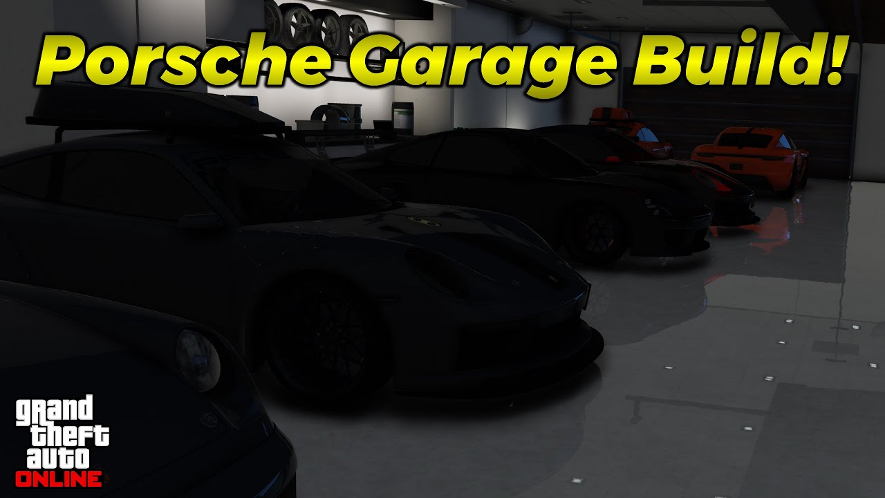 Porsche Garage Build in GTA 5! - YouTube