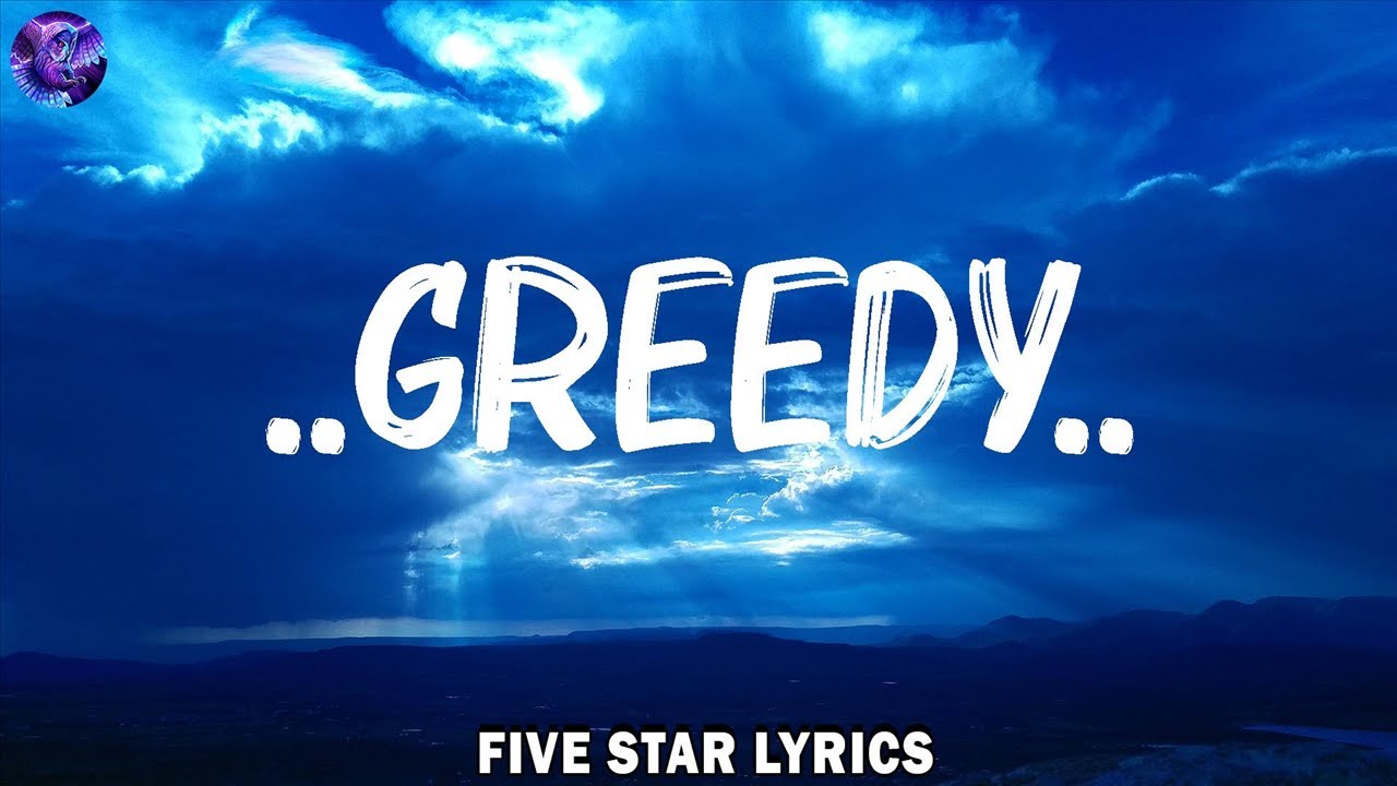 ..Greedy..(Lyrics) - Tate McRae, Justin Bieber, Ed Sheeran,... Mix ...