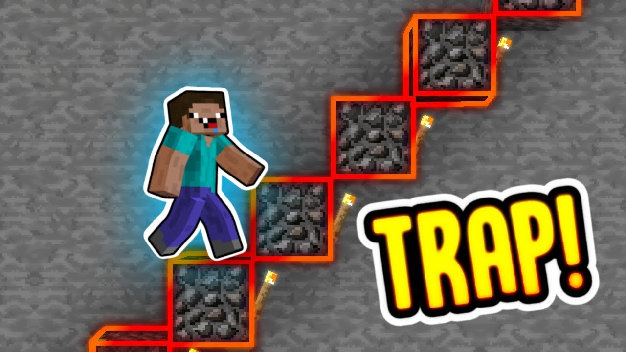 Mineplex Bridges Staircase TRAP (Minecraft Trolling) - YouTube