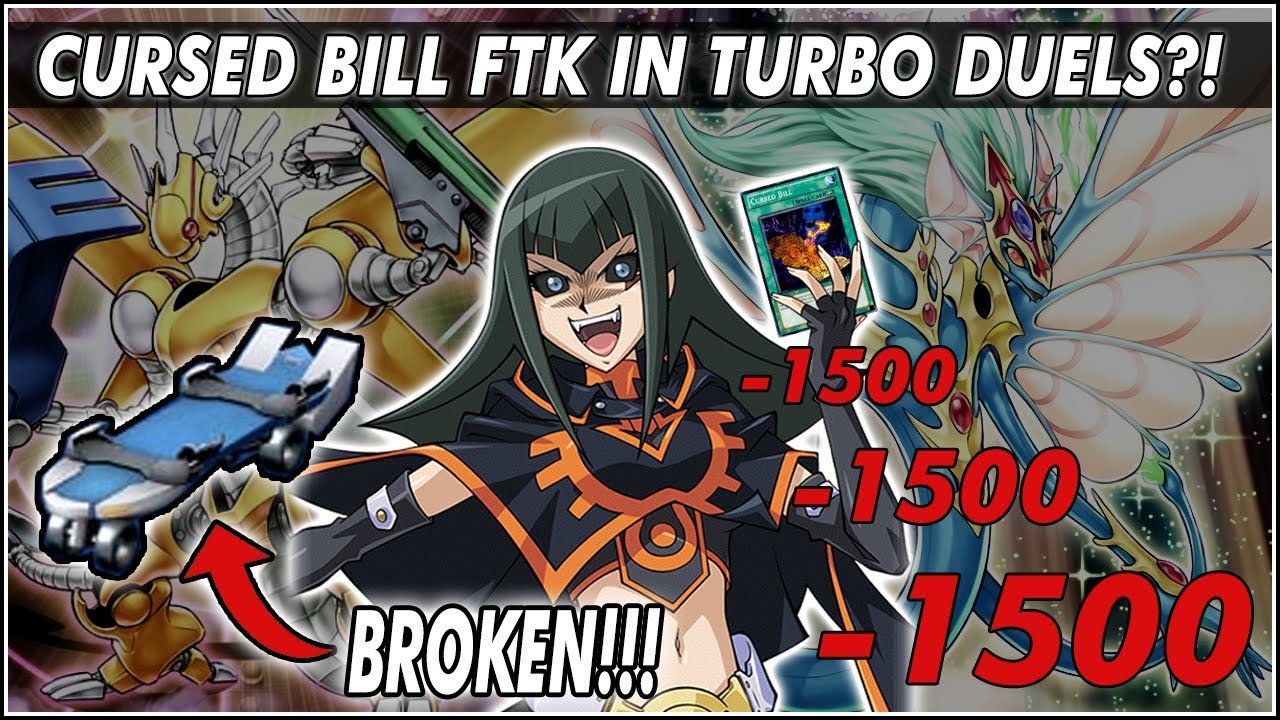 Cursed Bill FTK in Turbo Duels?! Duel Board is OP! // DUEL LINKS - YouTube
