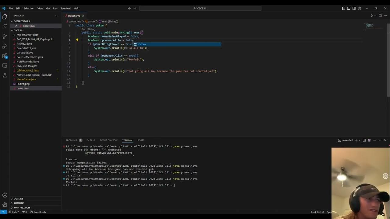 CSCE 111 Video 2 - YouTube