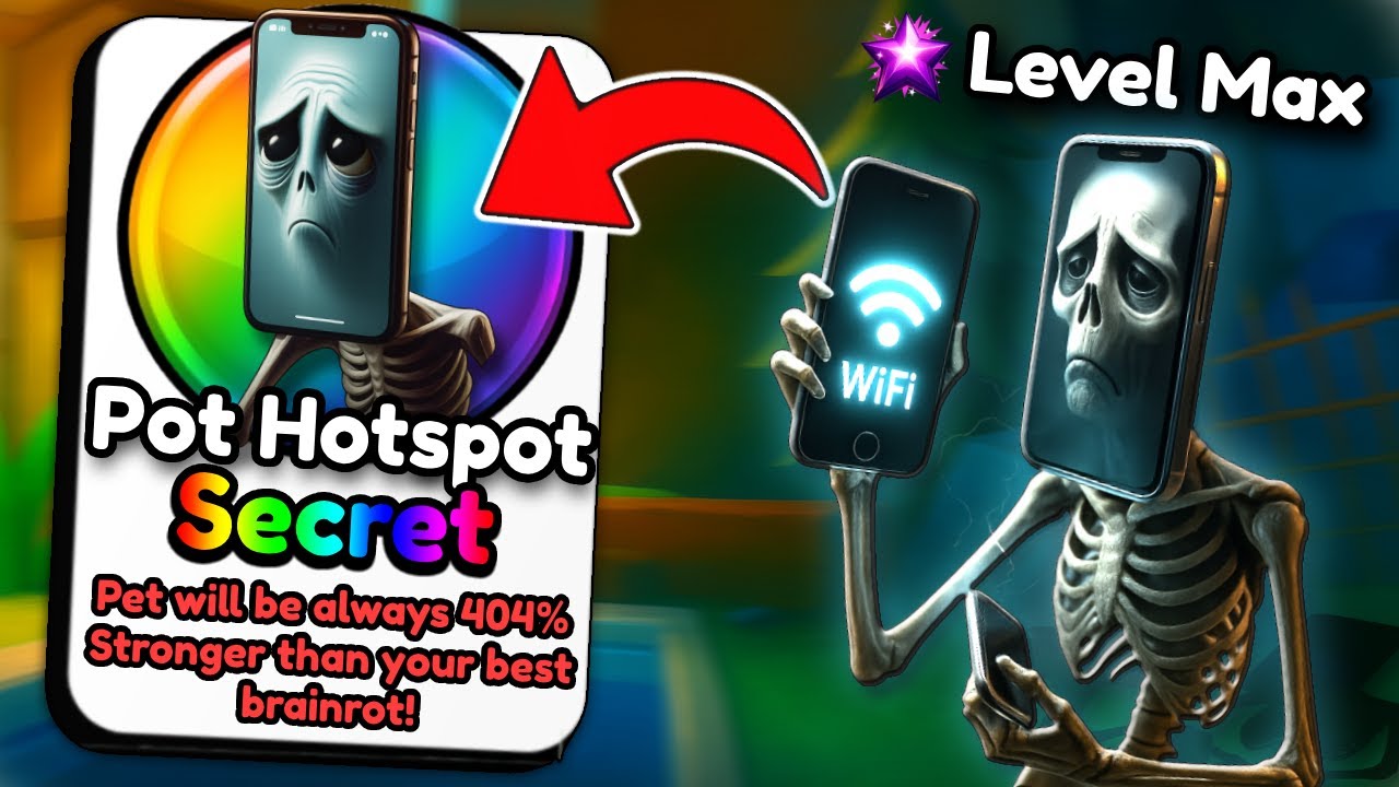 How To Unlock OP SECRET POT HOTSPOT In Brainrot Evolution! - YouTube