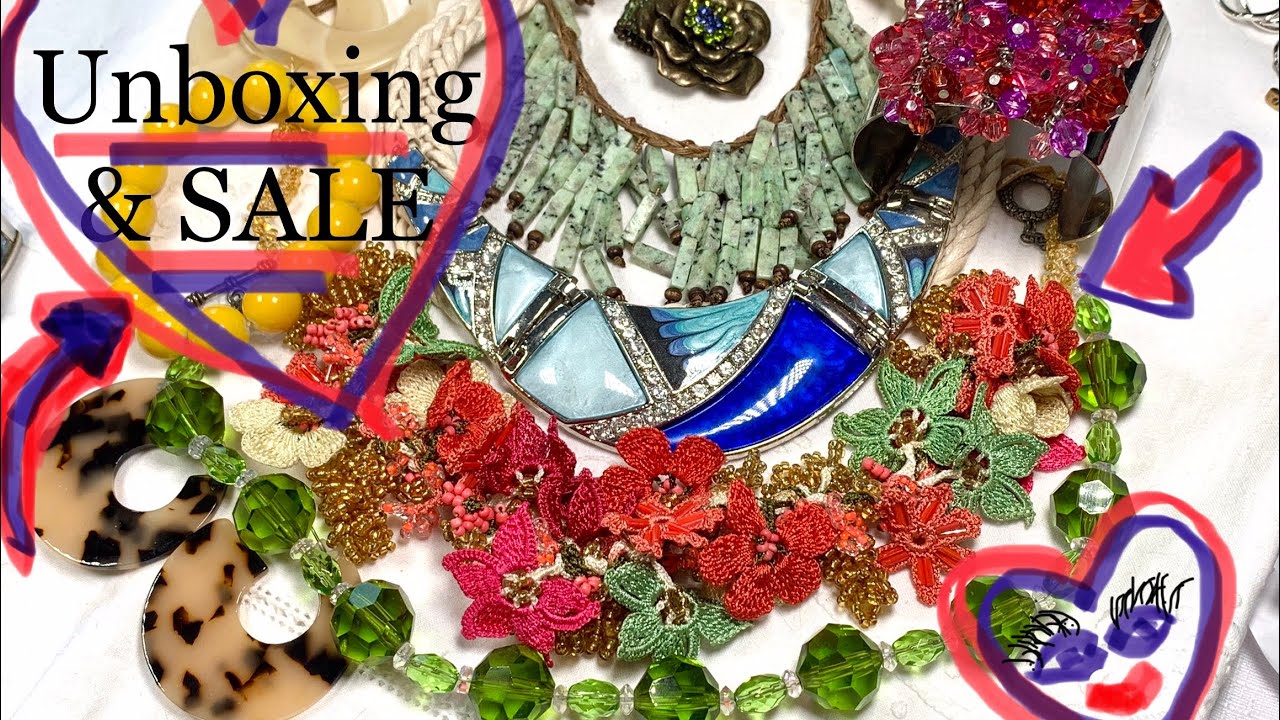 37 Pounds! Ep7 🤗 Jewelry Unboxing & Vintage Jewelry Lot Sale - YouTube