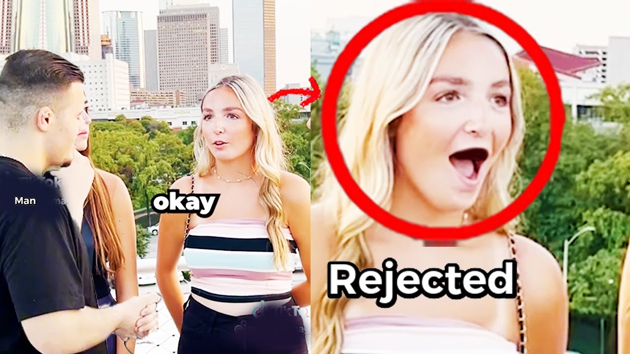 Girl Rejected By Man And Instantly Regrets It Youtube