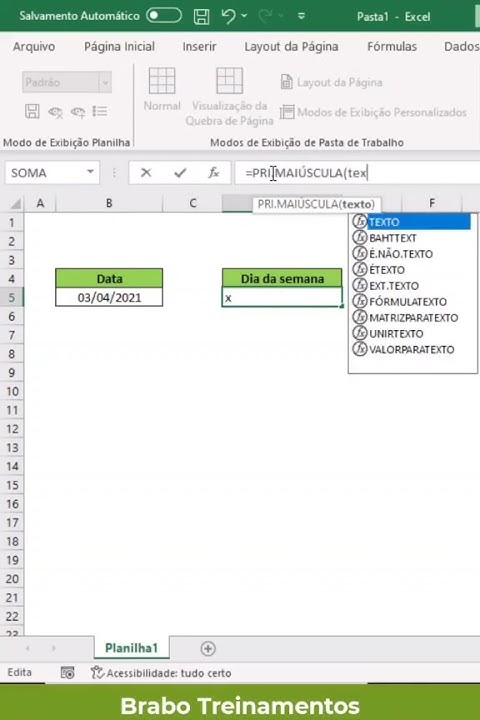 Exceldicas Excelbasico Excelbr Dicas Excel Datavisualization Microsoft Youtube