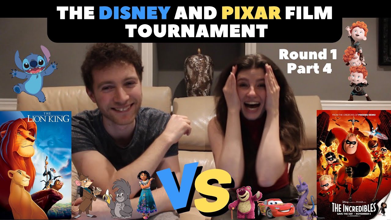 The Disney and Pixar Film Tournament - Round 1 (Part 4 of 4) - YouTube