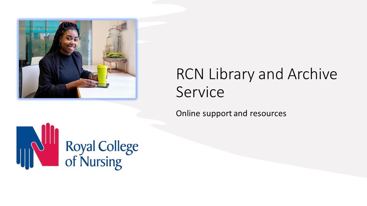 Online support and resources from the RCN Library and Archive - YouTube
