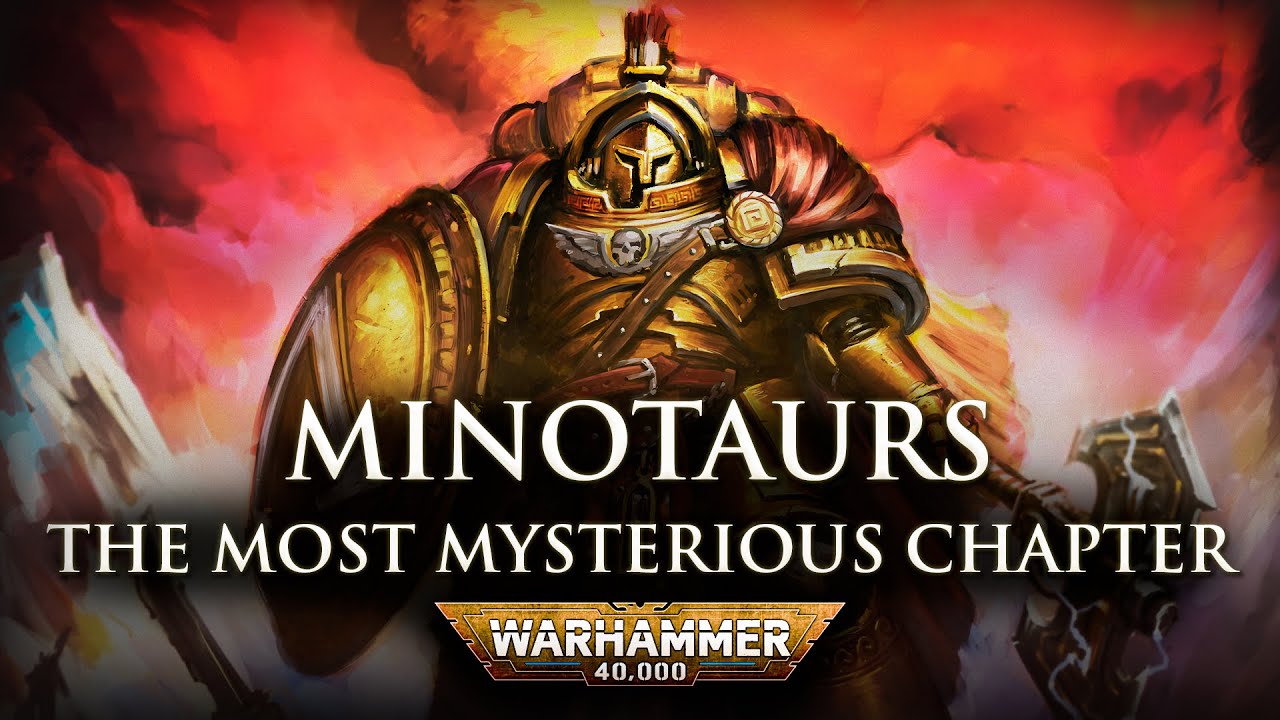 Minotaurs: The Unyielding Fist of Terra | Warhammer 40k Lore - YouTube