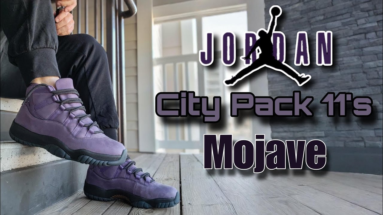 Air Jordan 11 City Pack 'Mojave/Las Vegas' Sneaker Review & On Feet ...