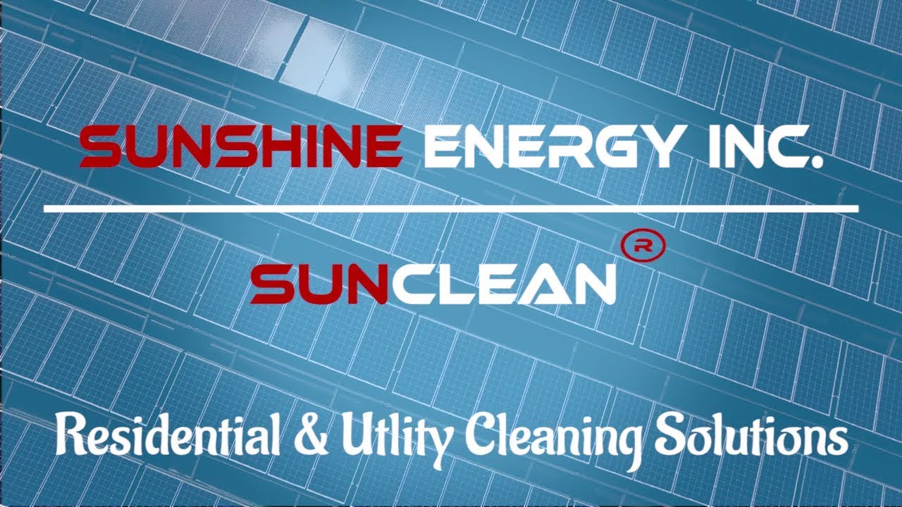 Sunshine Energy Sunclean - YouTube