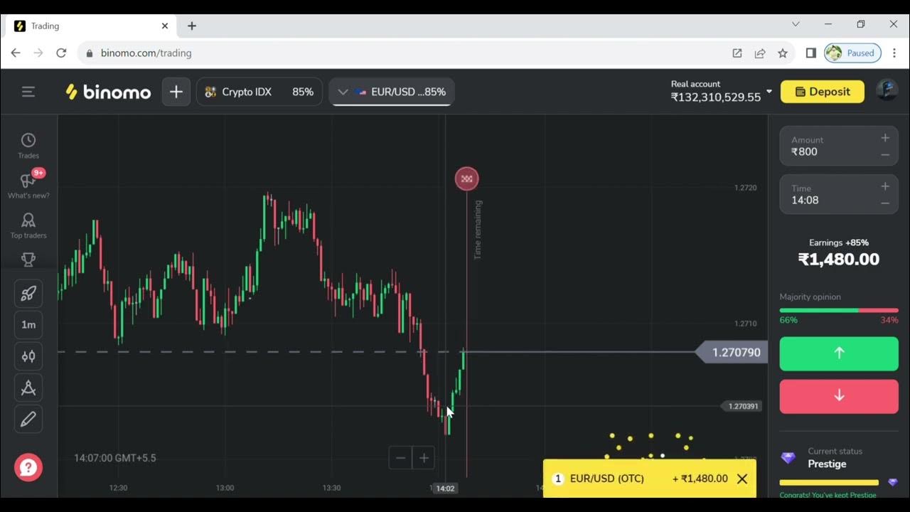 Binomo trading tricks how to Binomo earning kaise kare Binomo my ...