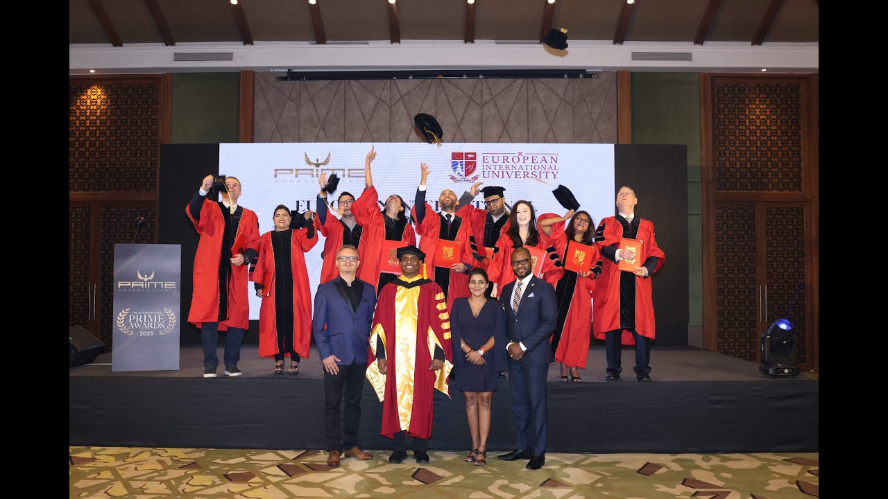 European International University Paris (EIU) 2023 Convocation Ceremony ...