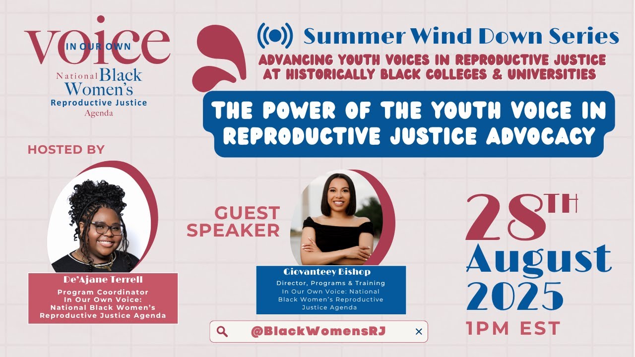 HBCU Summer Wind Down Series: The Power of the Youth Voice in ...