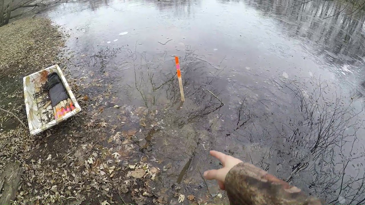 S2 Day 1 Channel Trapping Wisconsin for Muskrats - YouTube