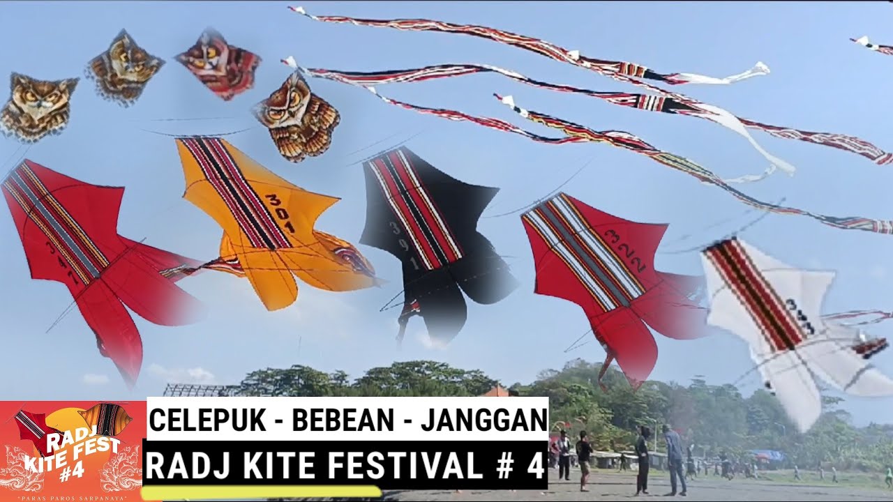 Lomba Layang Layang RADJ KITE FESTIVAL 2023 - YouTube