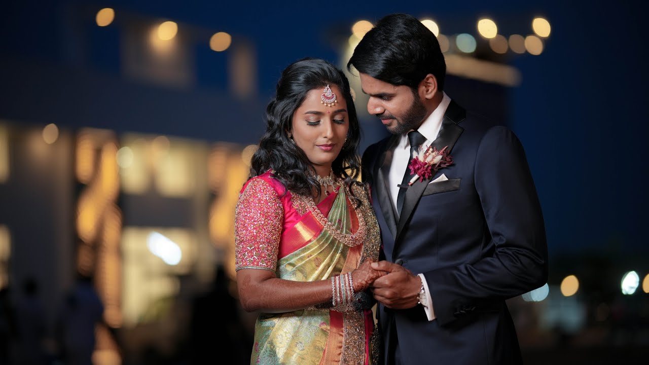 Tamil Wedding Reception Highlights | ARVIND & RITHANYA | VINAYAGA ...