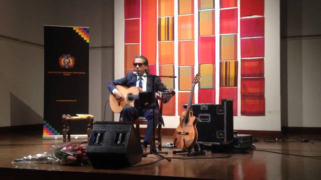 Willy Claure "Cuecas para no bailar" @ Bolivar Hall, London #Bolivia # ...