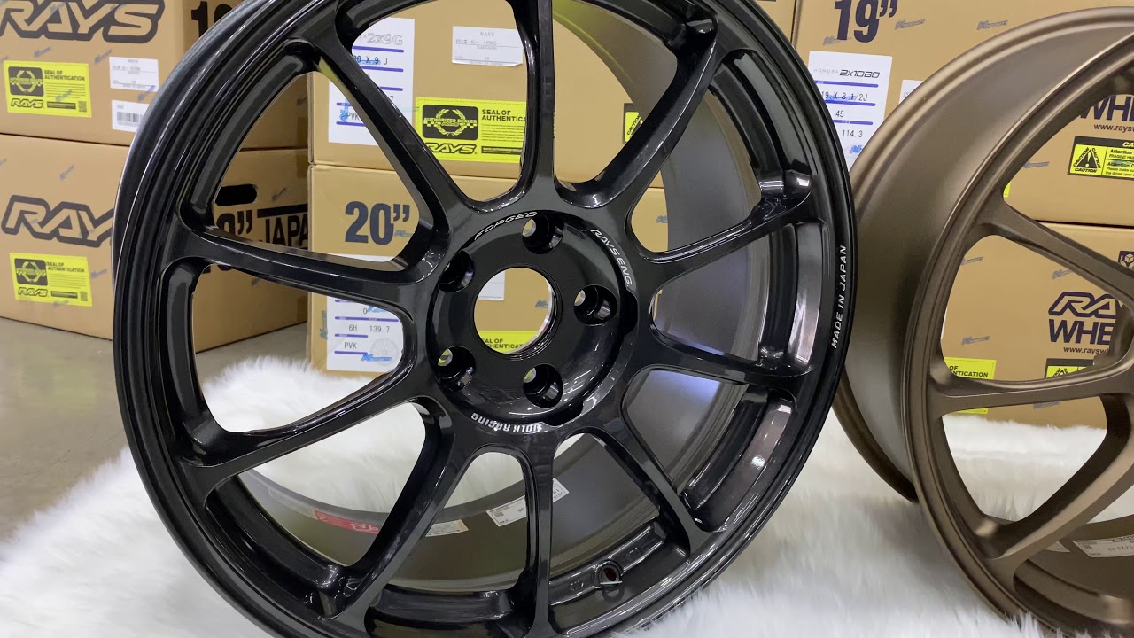 พาชมล้อ Rays ZE40 by Nsports - YouTube