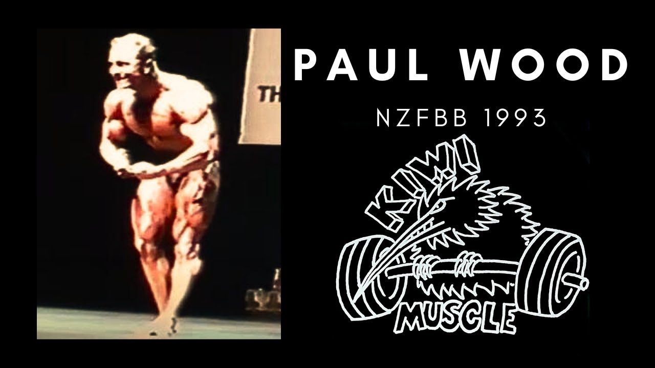 Kiwi Bodybuilder Paul Woods Posing Routine 1993 - YouTube