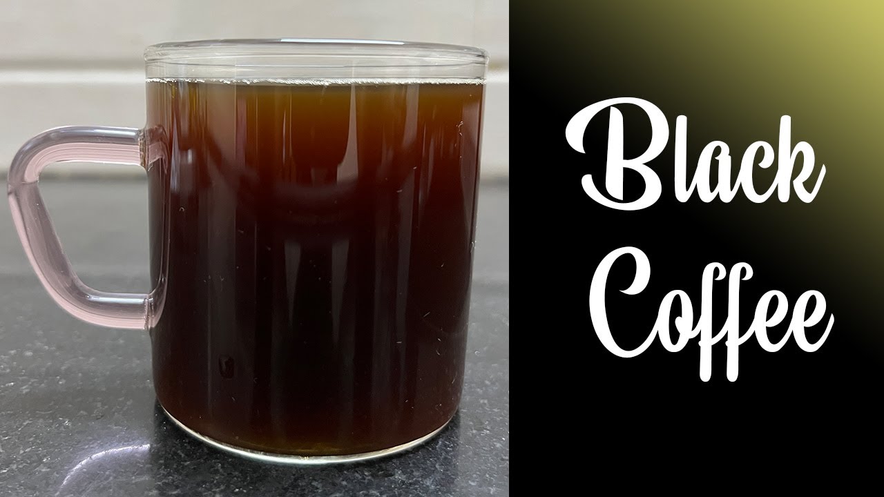 How to Make Black Coffee | Davidoff Rich Aroma Vivid and Spicy Black ...