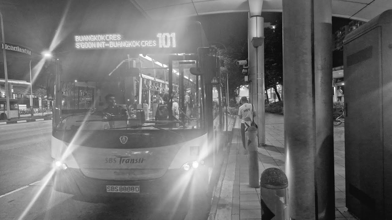 (Retired,Last Day Of Service)SBS Transit Bus Service 101 Scania K230UB ...