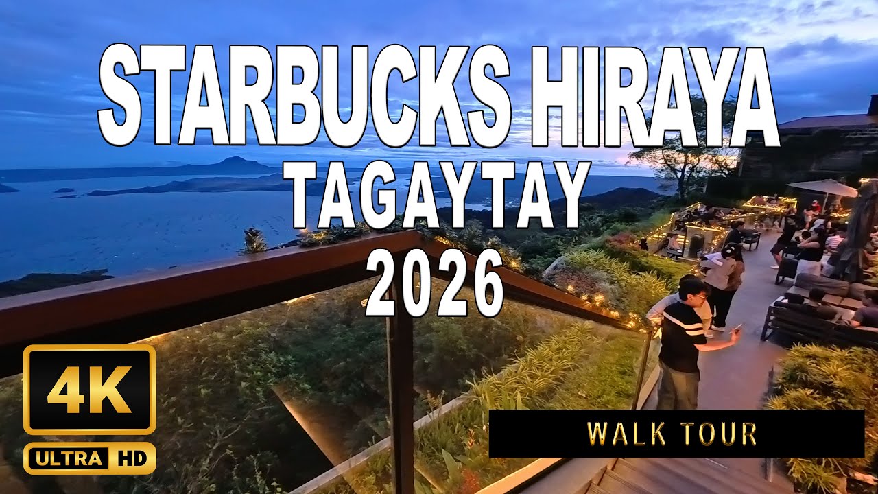 Viral Starbucks Hiraya in Tagaytay City | Top Must-Visit Tagaytay ...