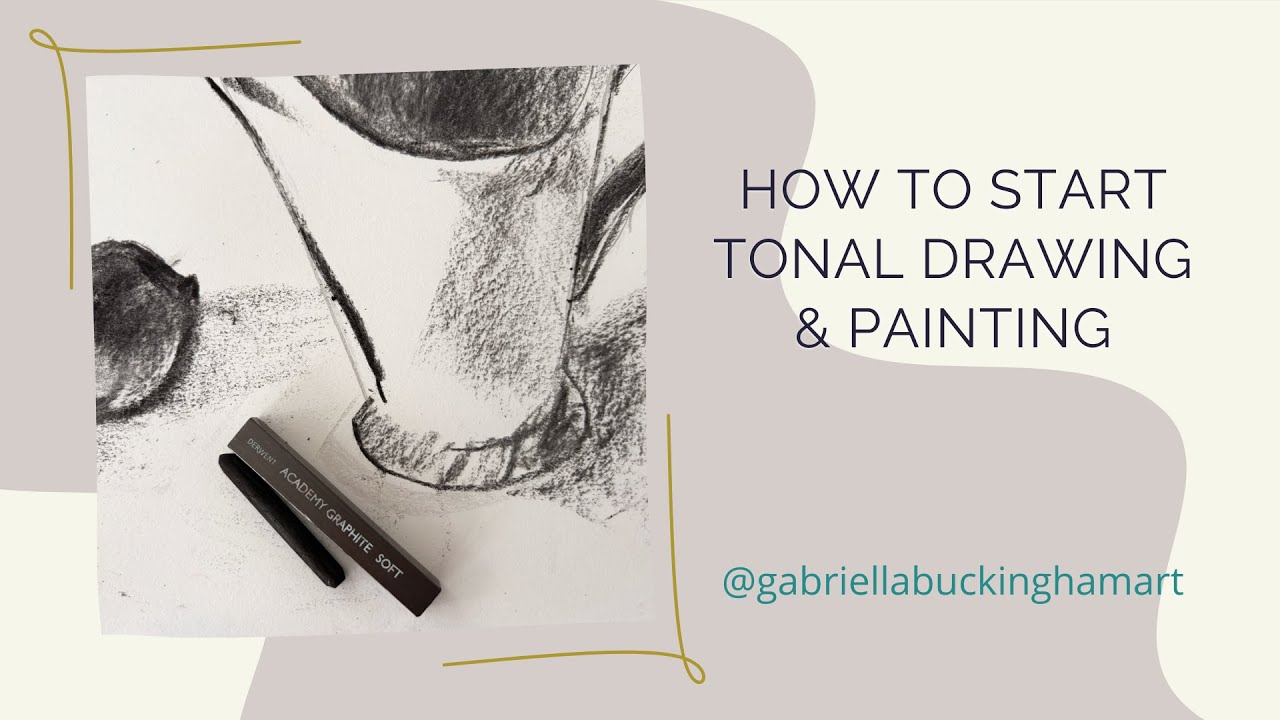 How to approach tonal exercises in acrylic paint and mixed media - YouTube
