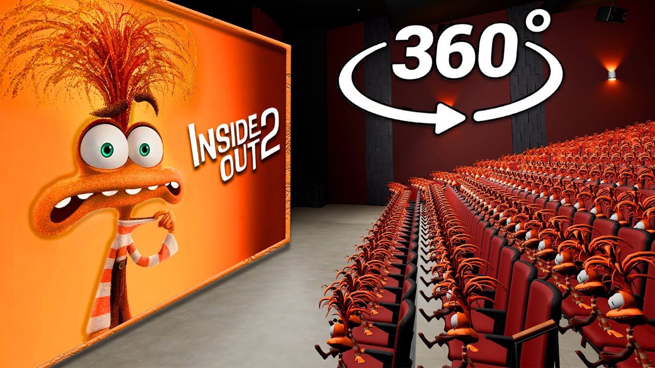 Inside Out 2 360° - CINEMA HALL | 4K VR 360 Video [ ANXIETY EDITION ...