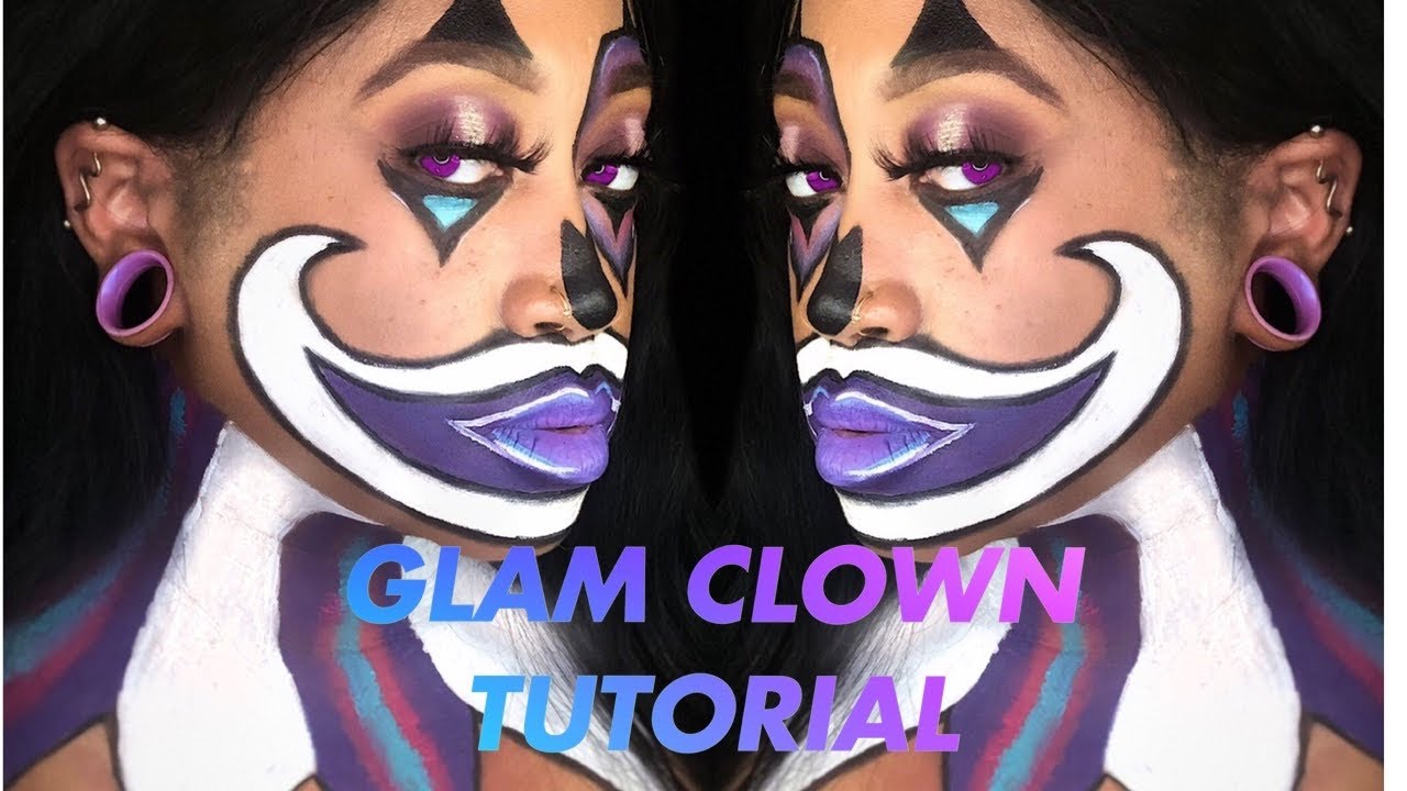 Glam Clown SFX Tutorial - YouTube