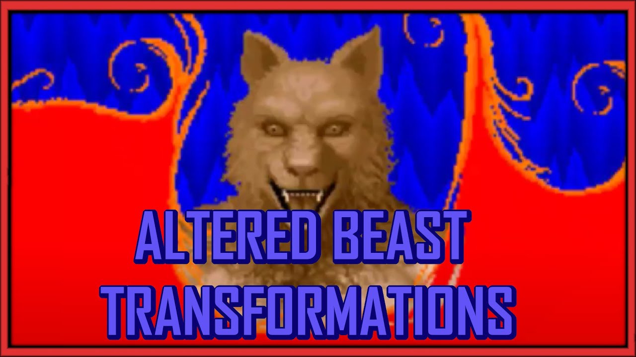Altered Beast - All Transformations || Altered Beast (Arcade) - YouTube