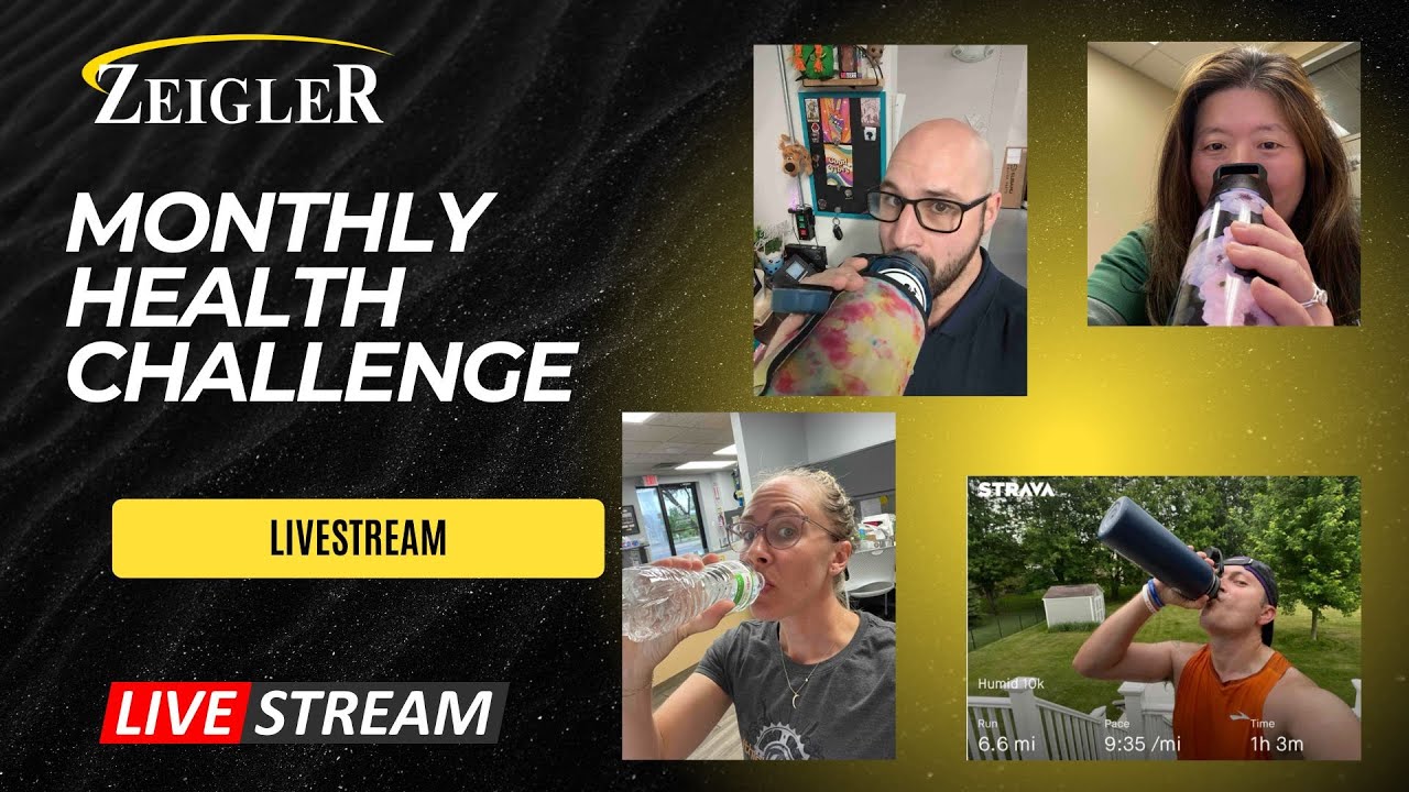 February Health Challenge Kickoff and January Winner Unveil - YouTube