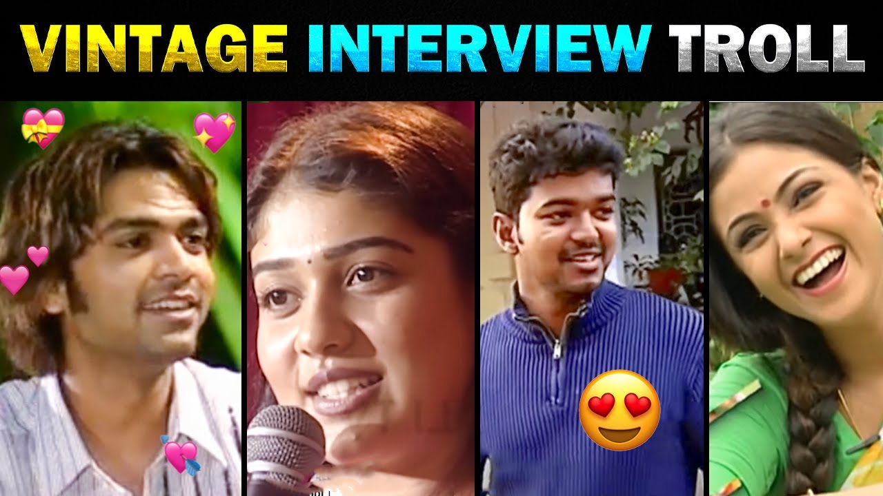 😍 ️ Actors Vintage Interview Troll 🥰☺️ Today Trending - YouTube