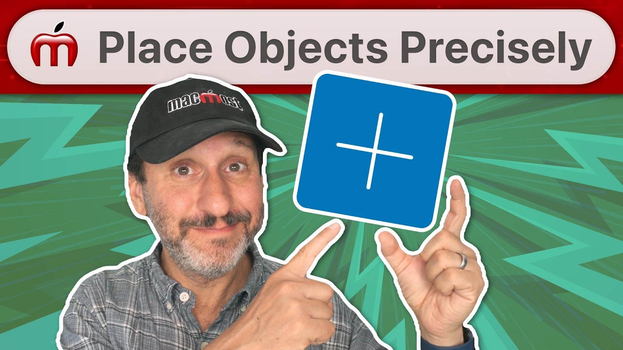 Place Objects With Precision In Mac Apps - YouTube