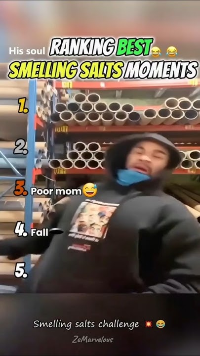 Ranking Best Smelling Salts Moments🤣 - YouTube