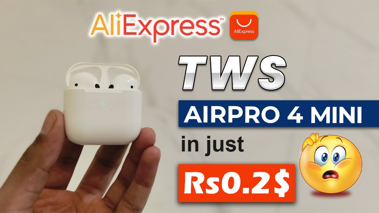 TWS AIR PRO 4 MINI - UNBOXING & REVIEW | Ali Express | Tech Spon SARKAR ...