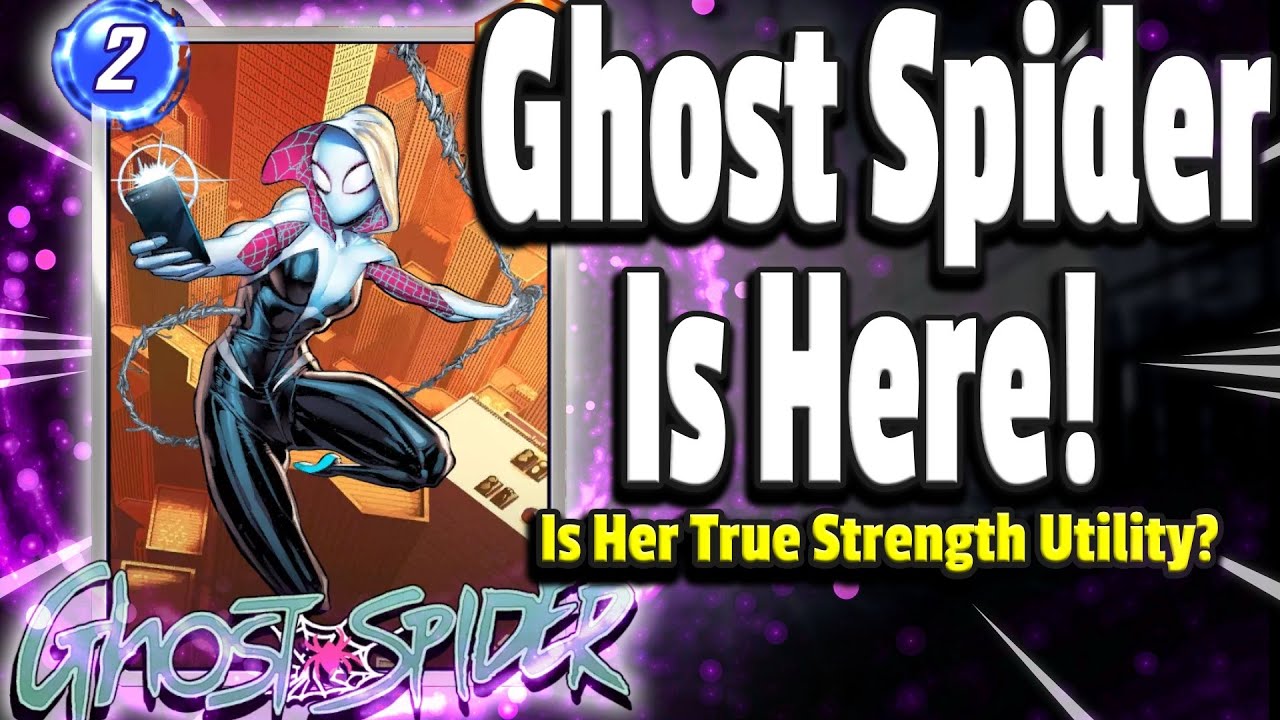 Ghost Spider Is Here | She's Not Only A Movement Card! | Marvel Snap ...