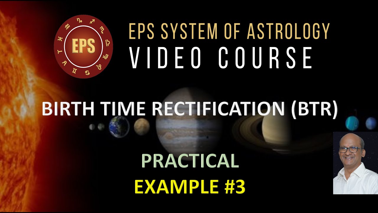 EPS Astrology Video Course-BTR- Example 3 - YouTube