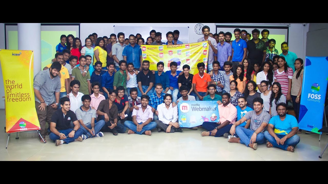 NSBM-Mozilla Firefox Maker Party 2015 - YouTube
