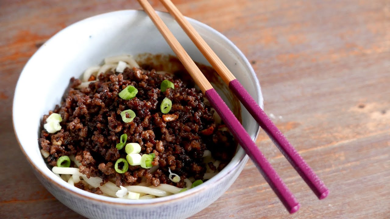 Dandan Udon | Easy Noodle Recipe | Lunch Idea | wa's Kitchen - YouTube