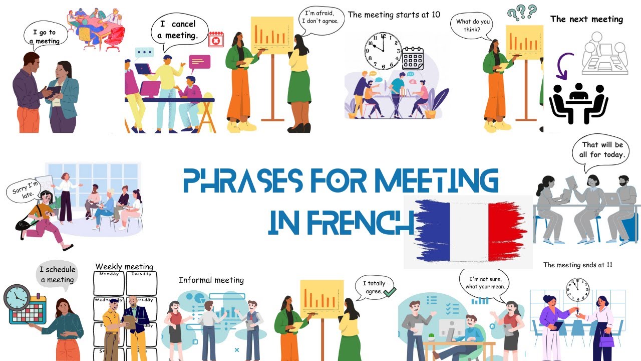 Phrases for meeting in in French |learn French - YouTube