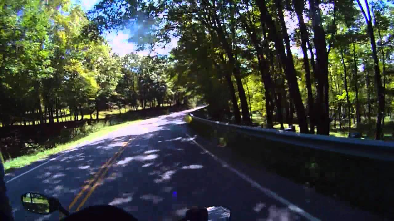 Route 50 West, West Virginia (Twisty) - Kawasaki ZZR1200 - YouTube