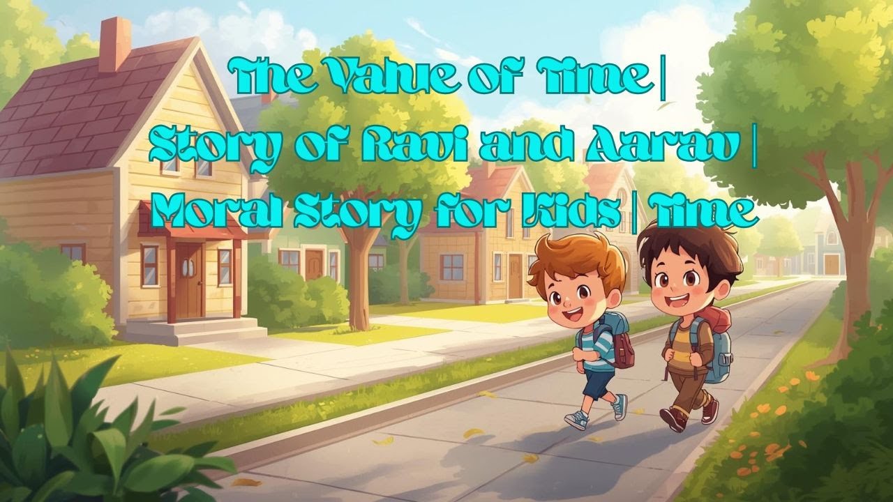 importance of time for kids #Story for kids # Value of time story - YouTube