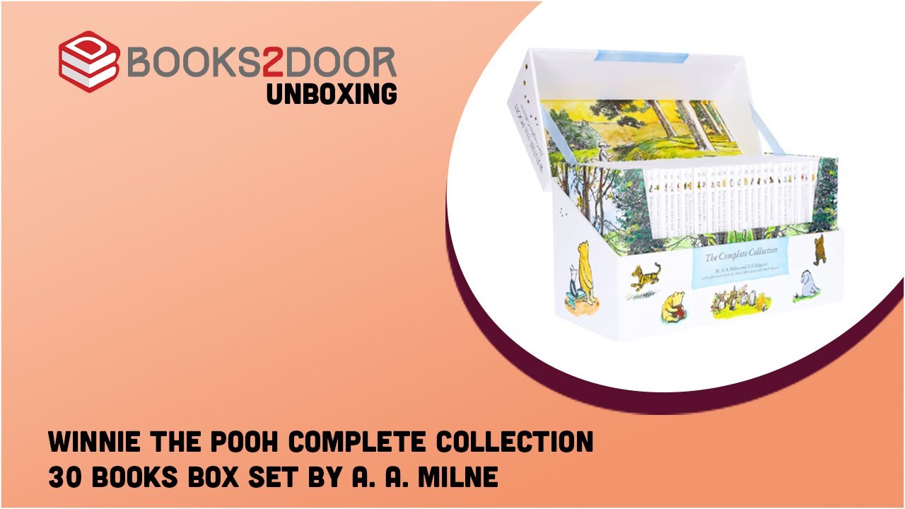 Winnie the Pooh Complete Collection 30 Books Box Set at Books2door ...