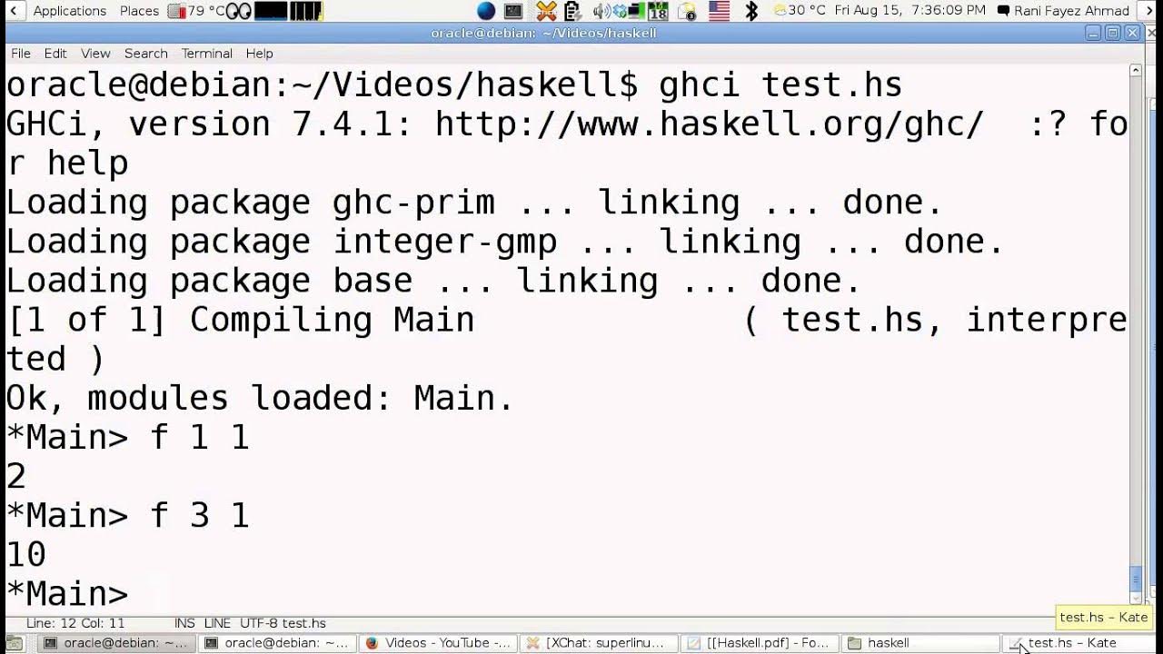 Haskell Programming Tutorial-3: Comments and Local Function Definitions (Arabic Version) - YouTube
